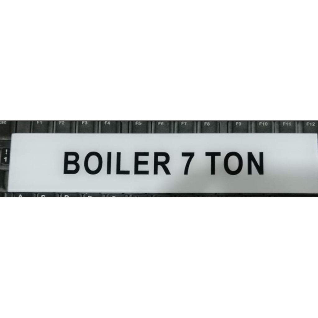 Jual Panel Akrilik Gravoply - Nameplate / Label Mesin Custom Grafir ...