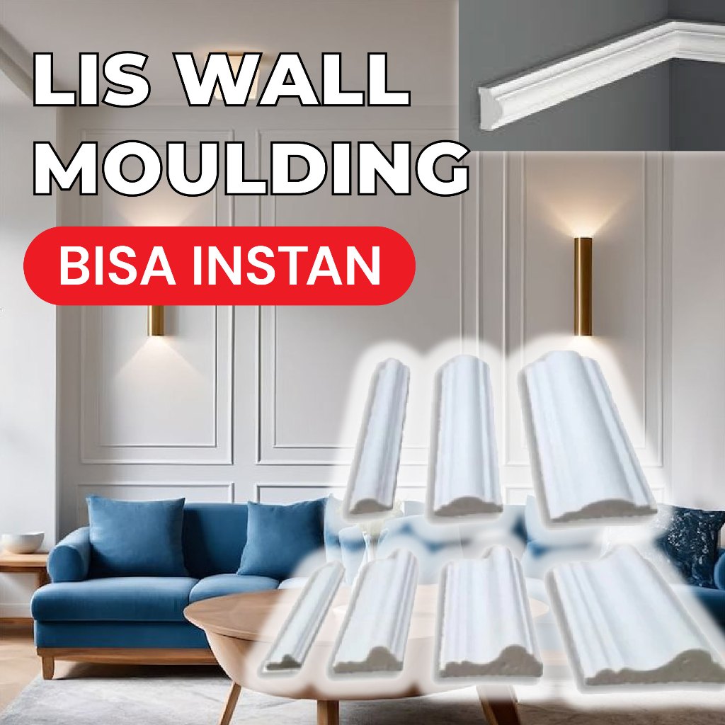Jual List Wall Moulding PVC Ukiran Dinding Lis Dinding Molding Candi 1 ...