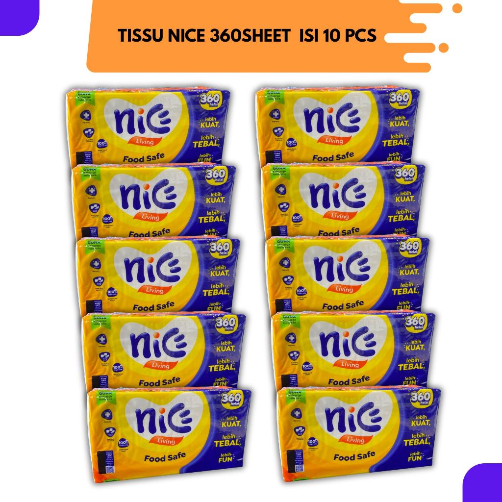Jual Tissue nice paket 10 pcs | Shopee Indonesia