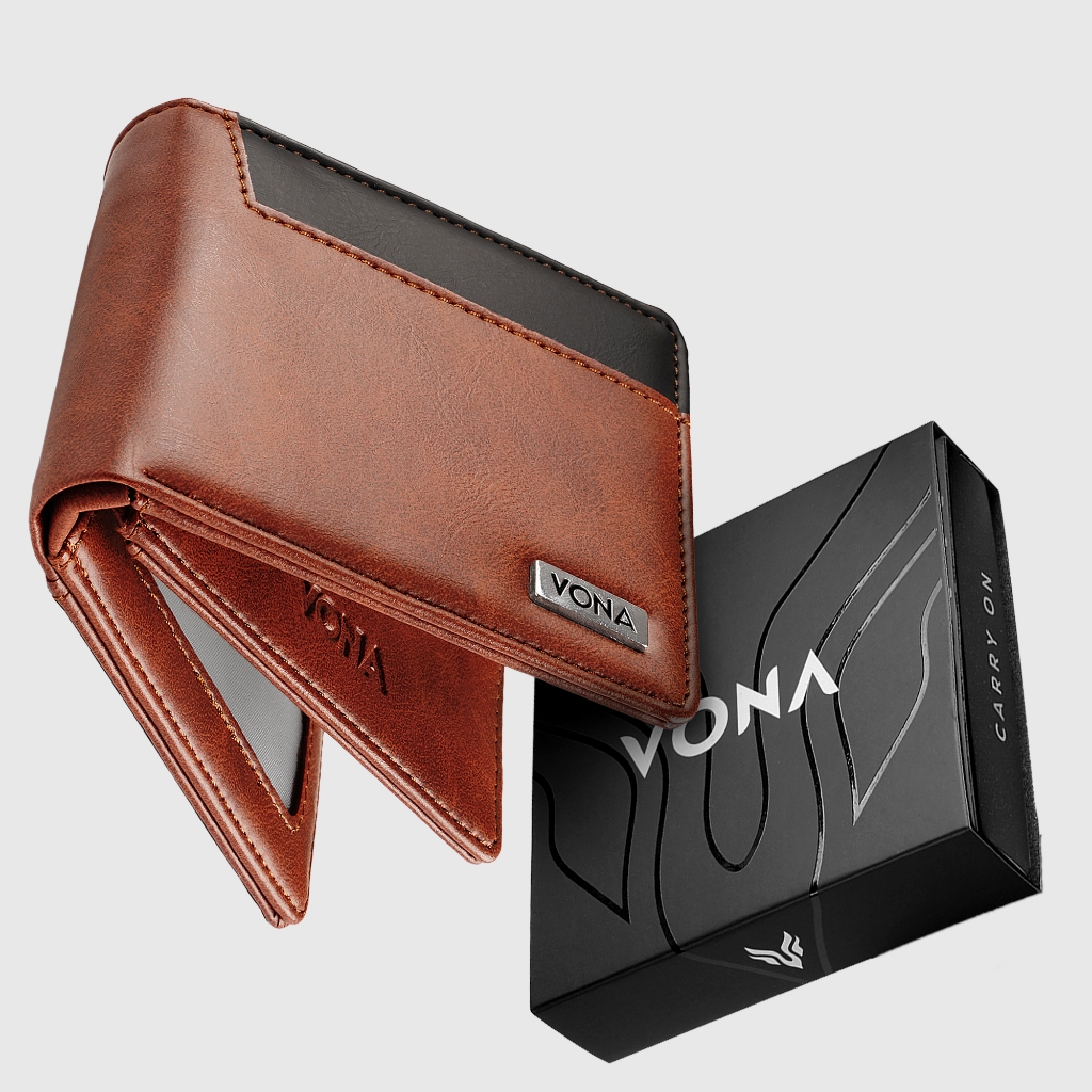 Jual VONA Zander Wallet - Dompet Pria Lipat Tiga Dengan Extra Slot ...