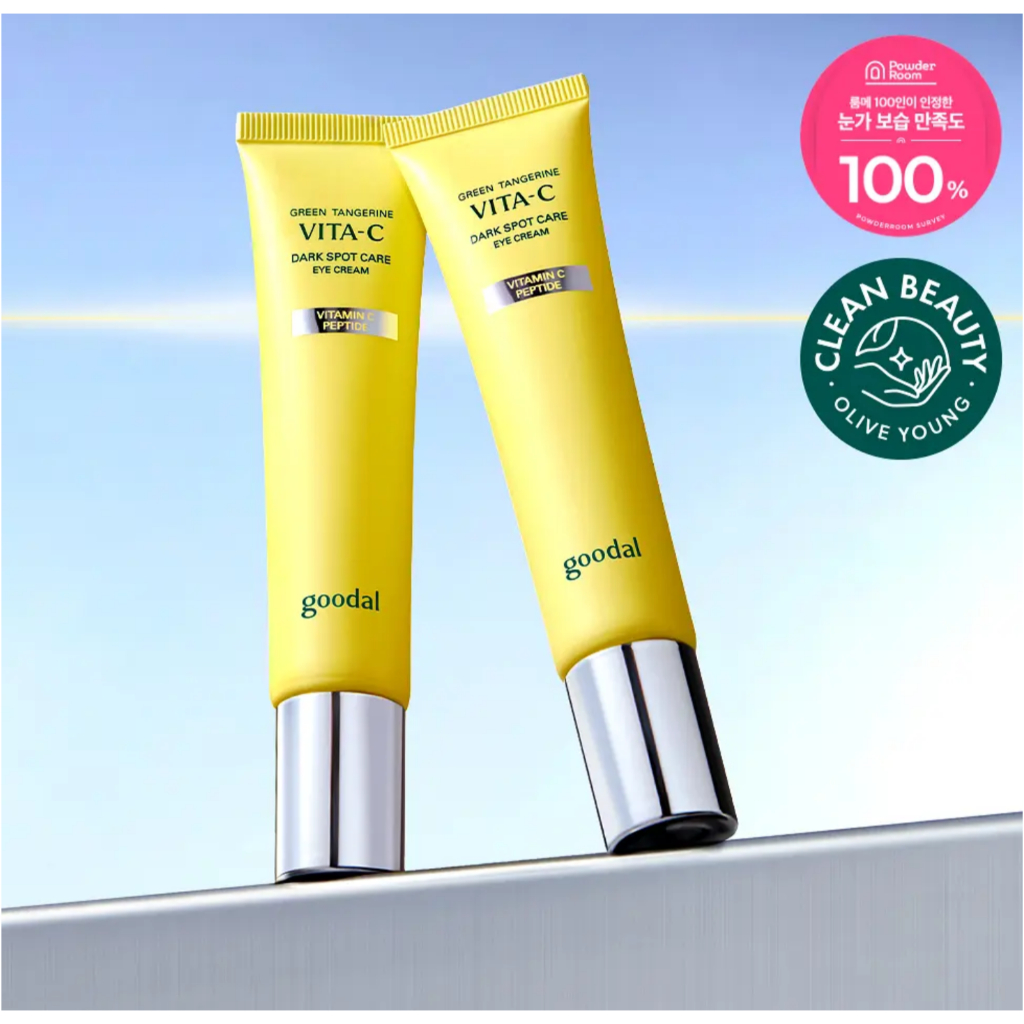 Jual GOODAL Green Tangerine Vita C Dark Circle Eye Cream | GOODAL ...