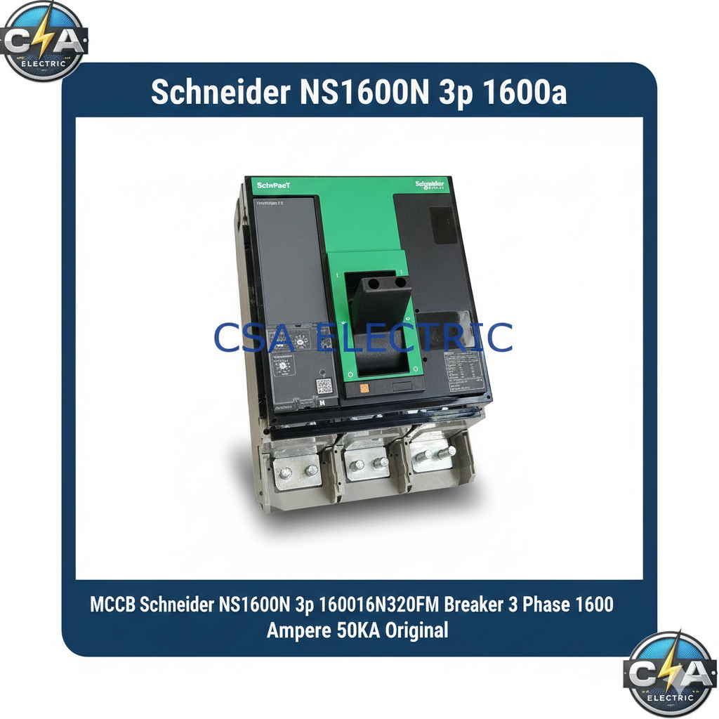 Jual MCCB Schneider NS1600N 3p 1600a C160N320FM Breaker 3 Phase 1600 ...