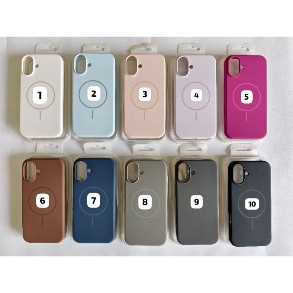 Jual Silicone Case Magnetic IP 17/17 PRO/17 PROMAX Casing Warna ...