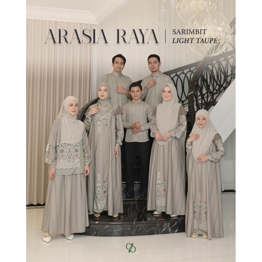 Jual LIGHT TAUPE - SARIMBIT ARASIA RAYA BY GREENISM - SARIMBIT GREENISM ...