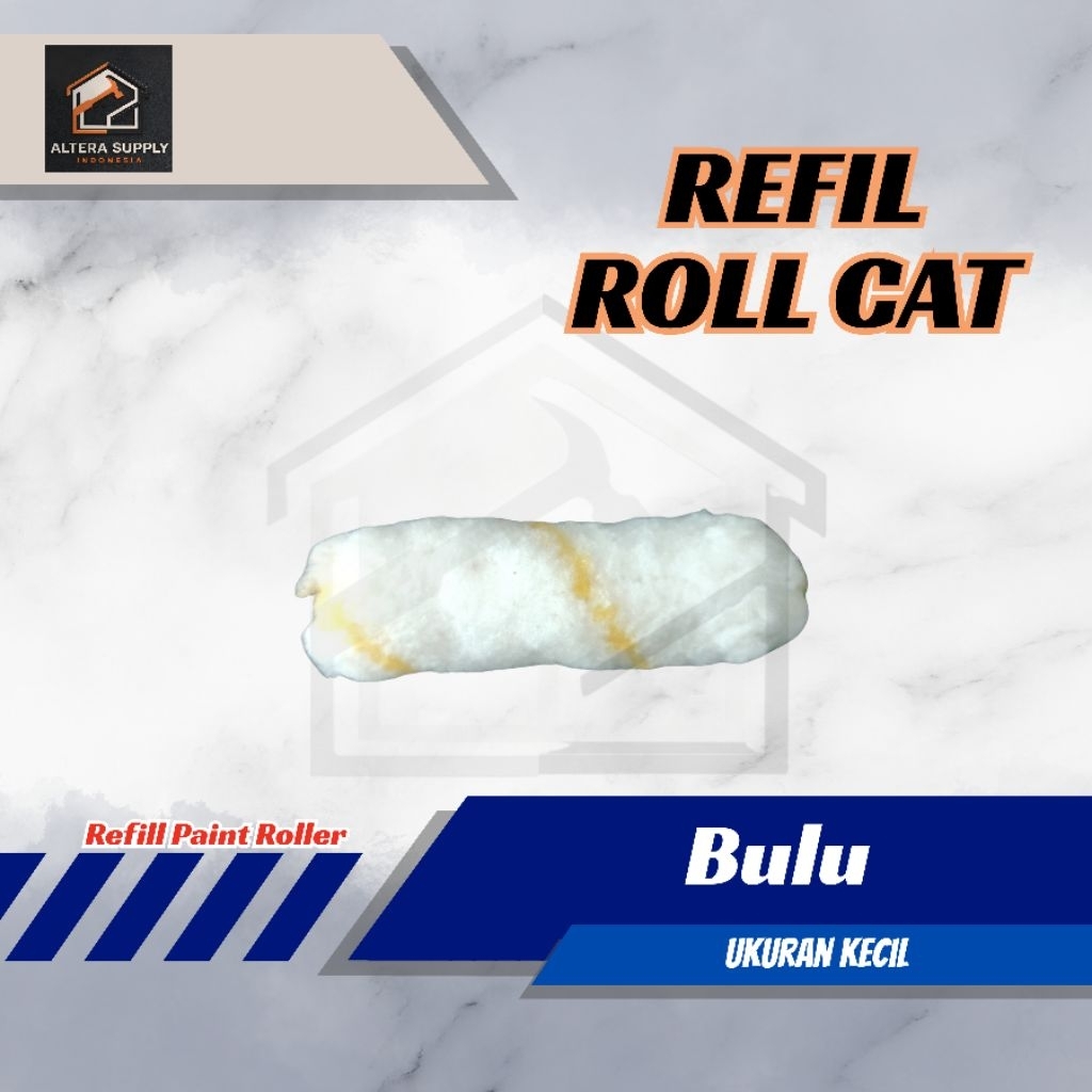 Jual Refill Bulu Roll Cat Tembok Kecil Kapal | Shopee Indonesia