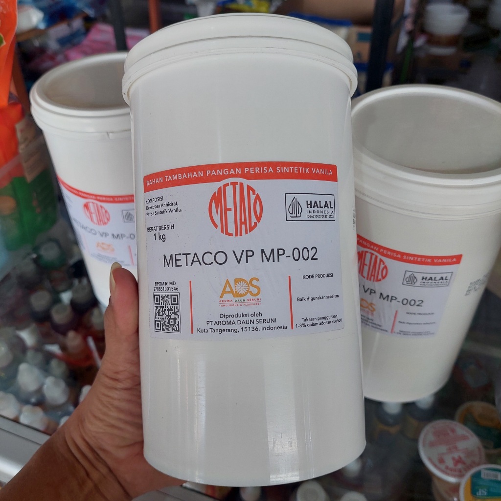Jual Vanili Kuning Metaco VP MP-002 Kemasan 1 kg | Shopee Indonesia