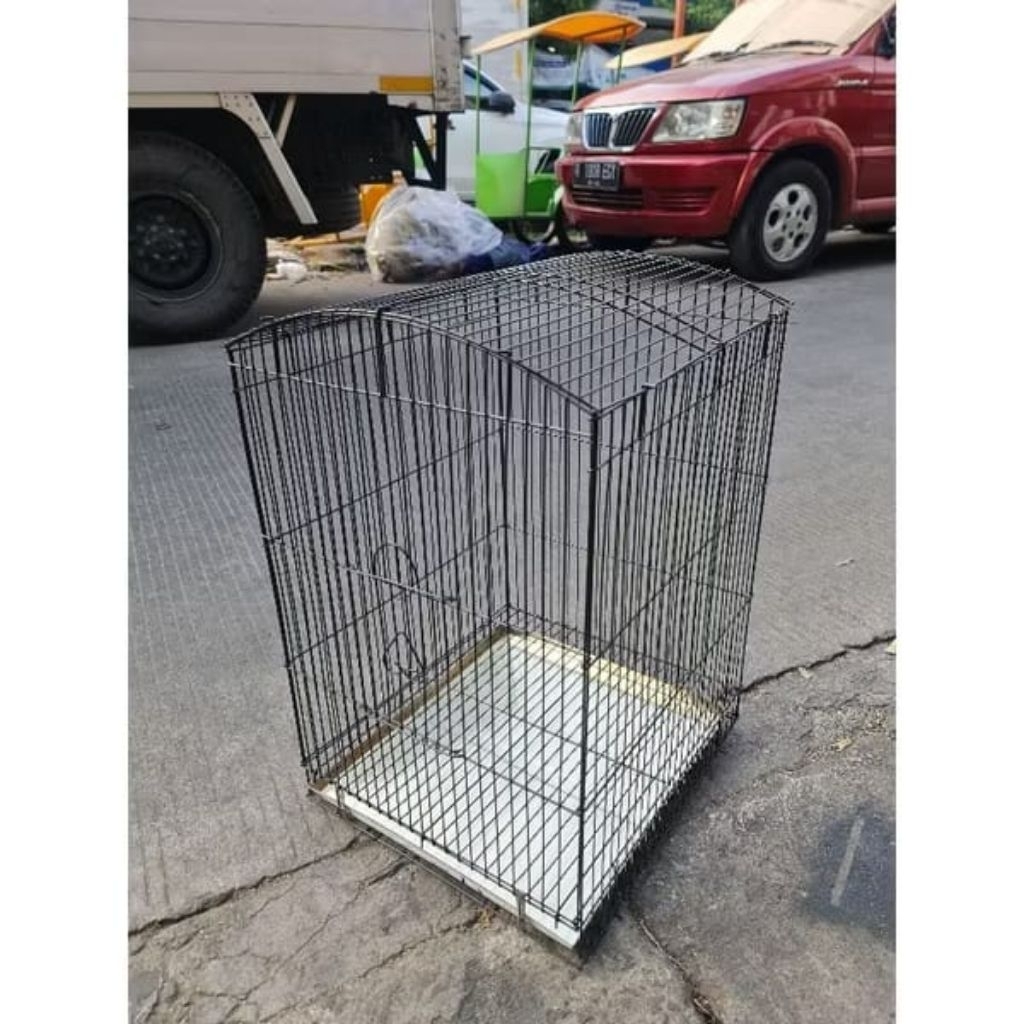 Jual 42 cm Jumbo KANDANG SANGKAR KOTAK BESI GANTUNG ( No 2 ) Kandang ...