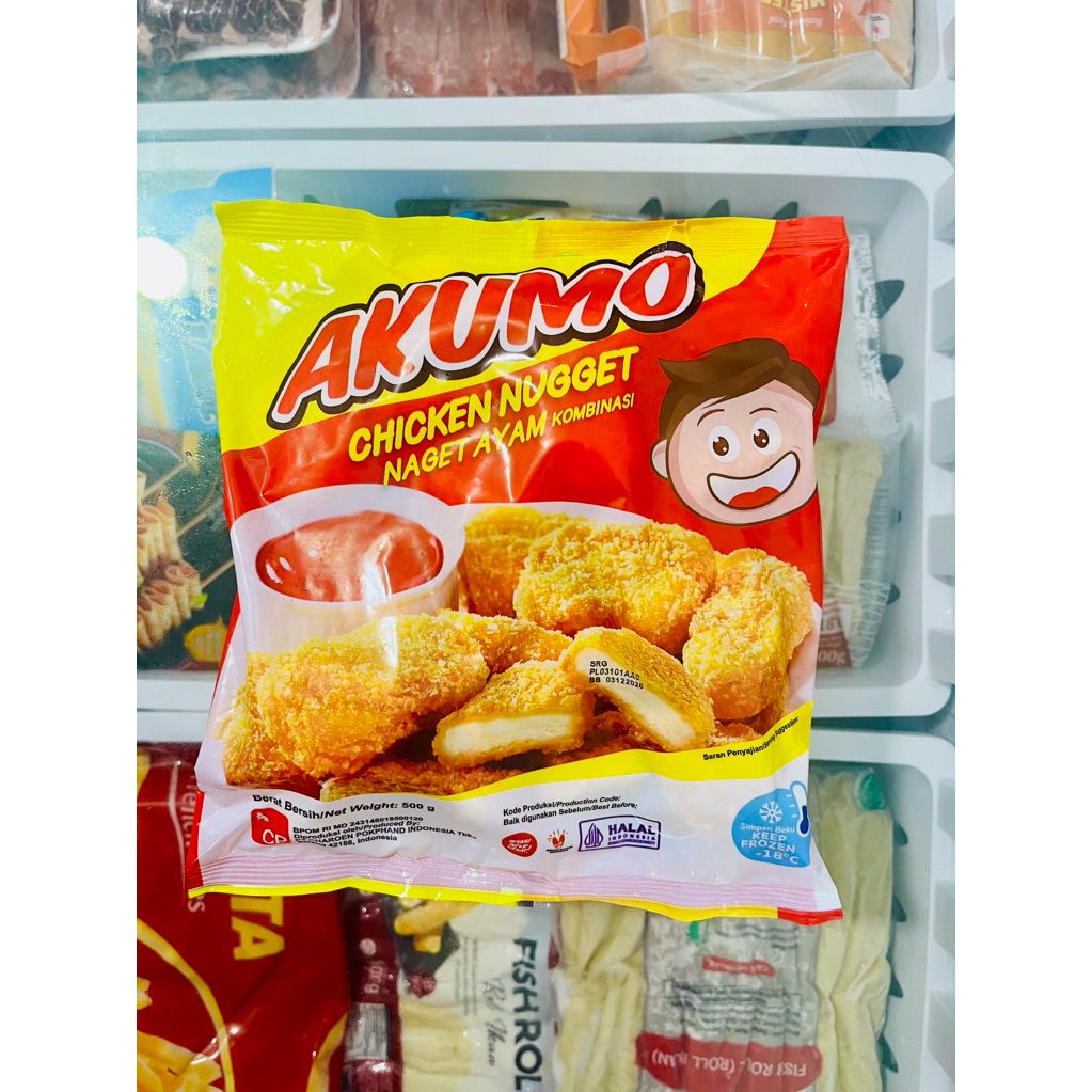 Jual AKUMO Chicken Nugget 500g | Shopee Indonesia