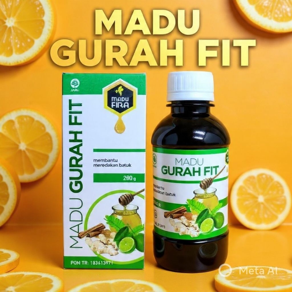 Jual MADU GURAH FIT | Membantu Meredakan Batuk (280gram) | Shopee Indonesia