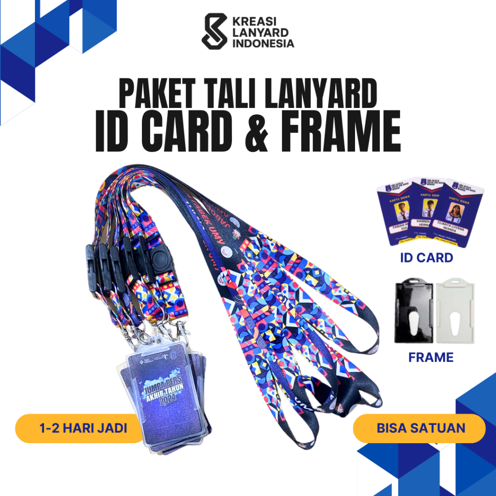 Jual Lanyard Custom Terlengkap & Harga Terbaru April 2026 | Shopee ...