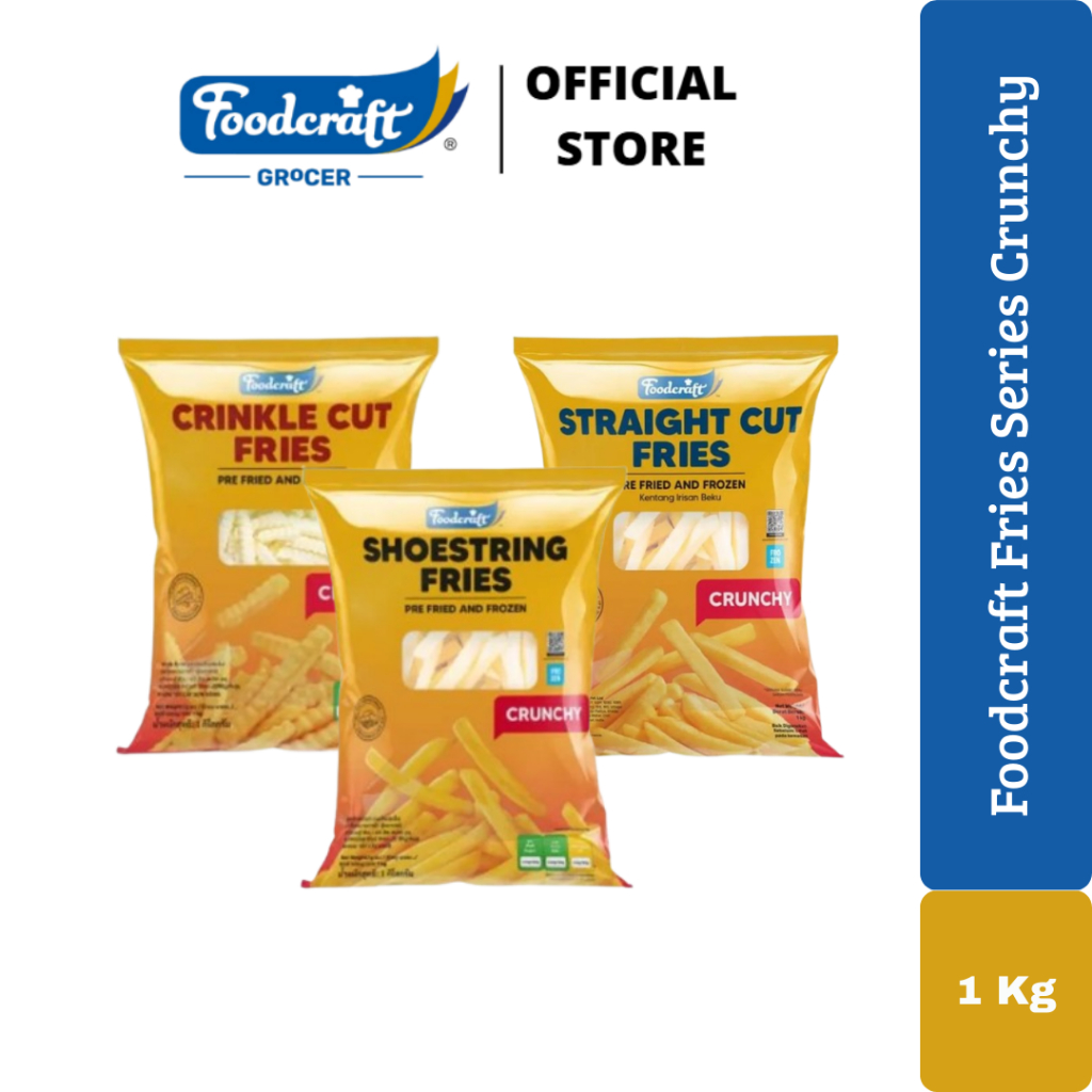 Jual Foodcraft Kentang Frozen French Fries Crunchy Fries Kentang Goreng ...