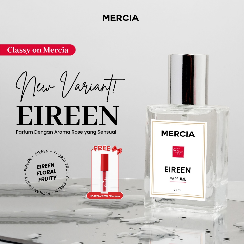 Jual MERCIA Eau De Parfum (EDP) - EIREEN 35 mL Perfume(FREE 1 LIPCREAM ...