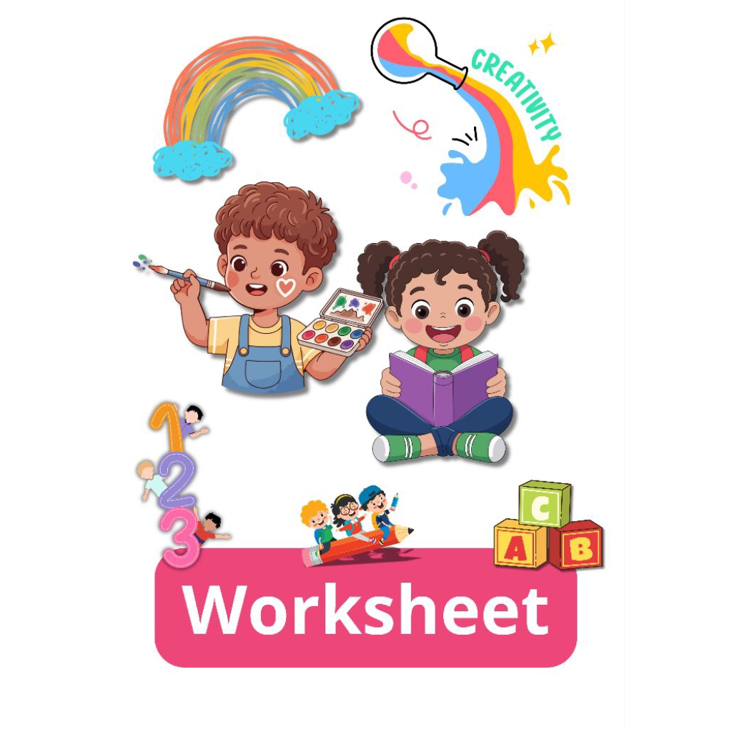 Jual E-Book Worksheet Edukasi Anak PAUD TK | Belajar Menulis, Mewarnai ...