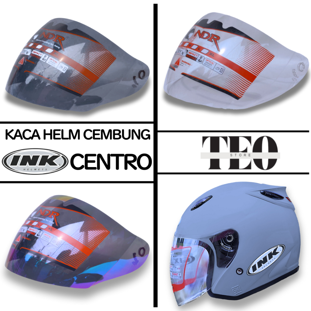 Jual Kaca Helm INK CENTRO Visor Helmet CEMBUNG venom open ink centro 2 ...