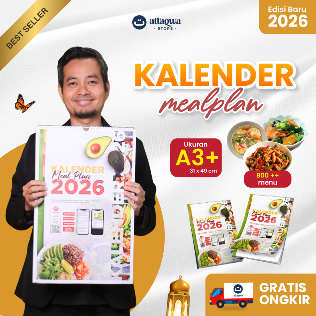 Jual Kalender Meal Plan 2026 Premium | Menu Harian Setahun Anti Bingung ...