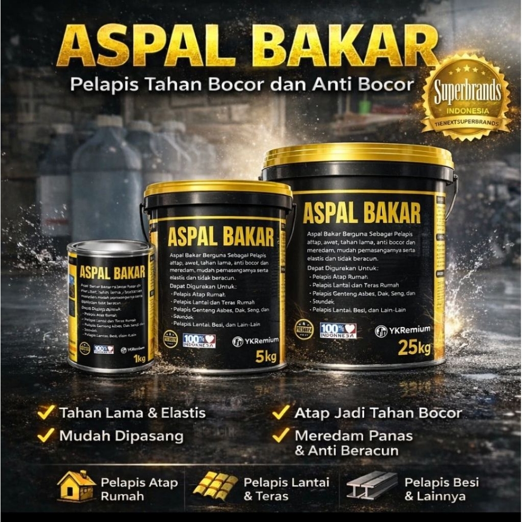 Jual ASPAL BAKAR PEN 60-70 | Shopee Indonesia