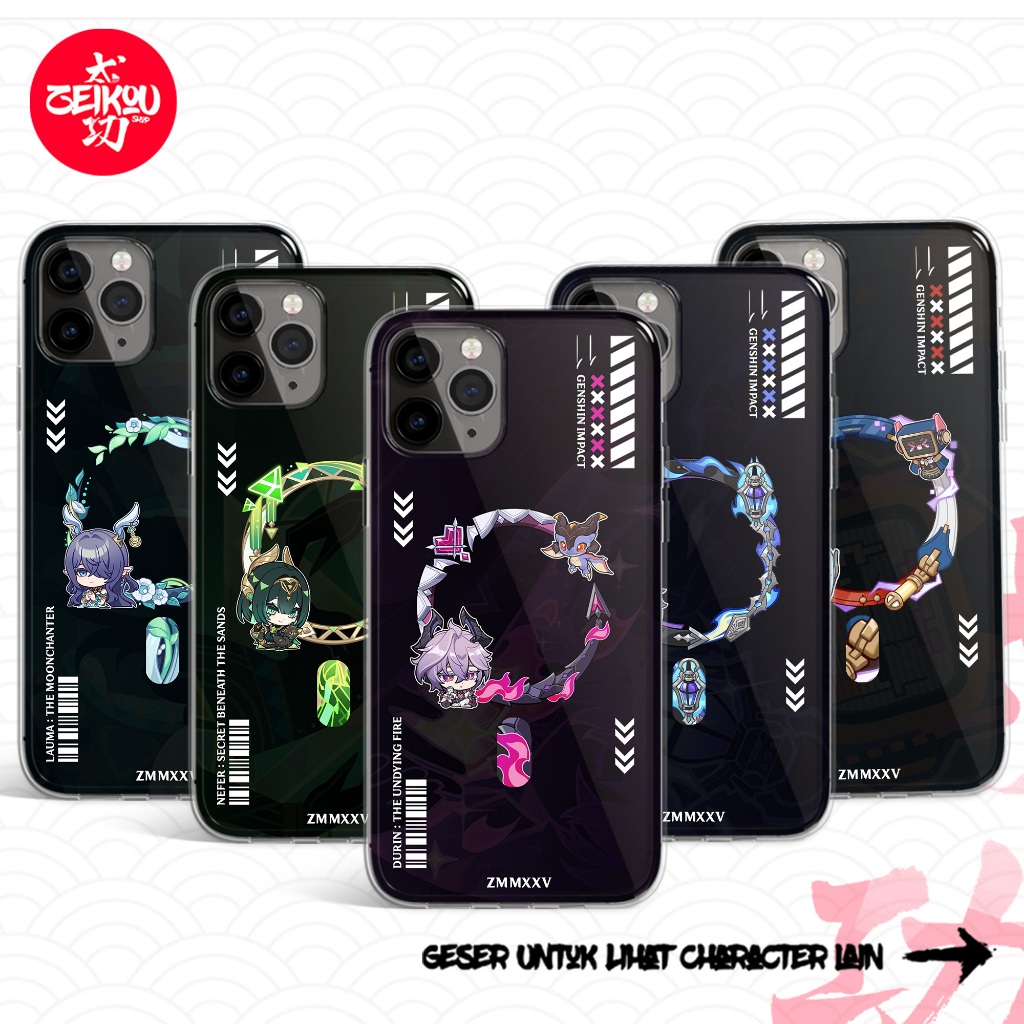 Jual [Avatar Frame] Premium Case Genshin Impact - 5 Star Character ...