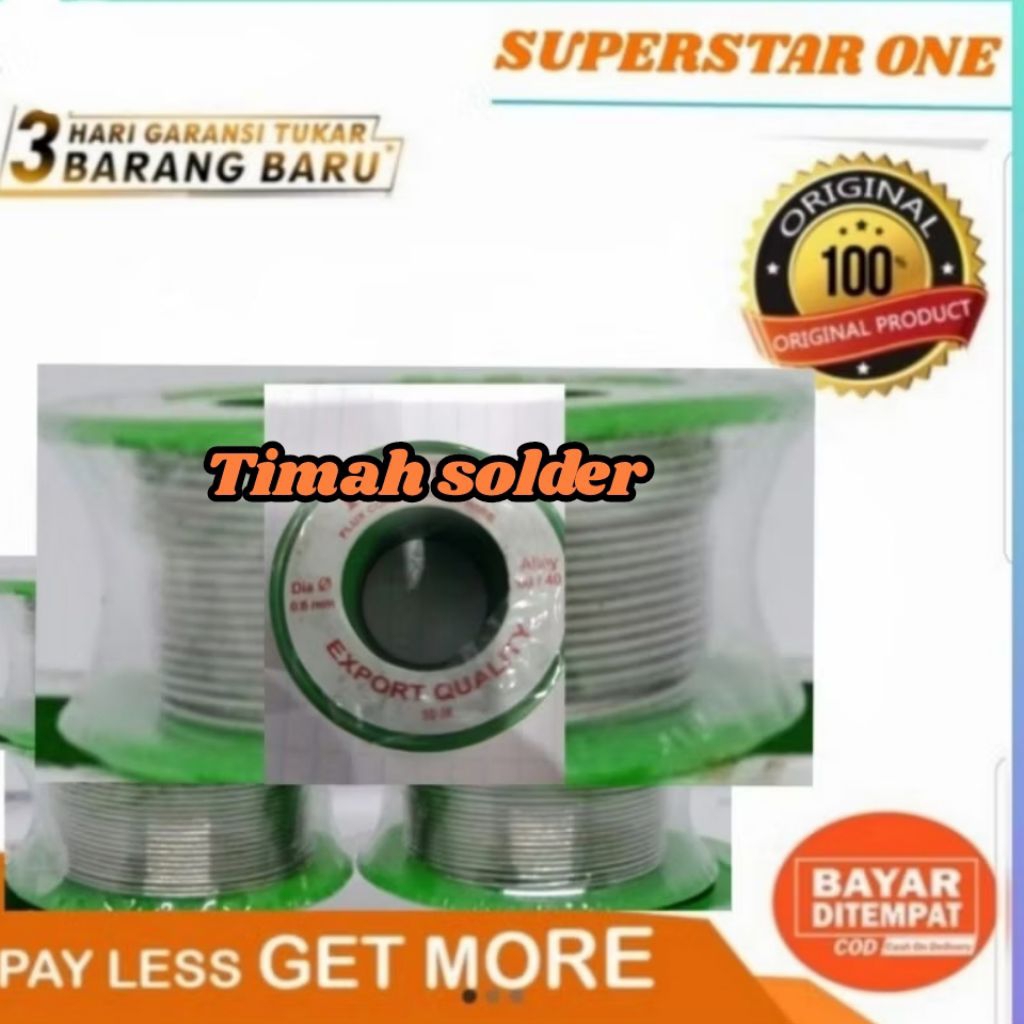 Jual Timah solder Timah solder 10m | Shopee Indonesia