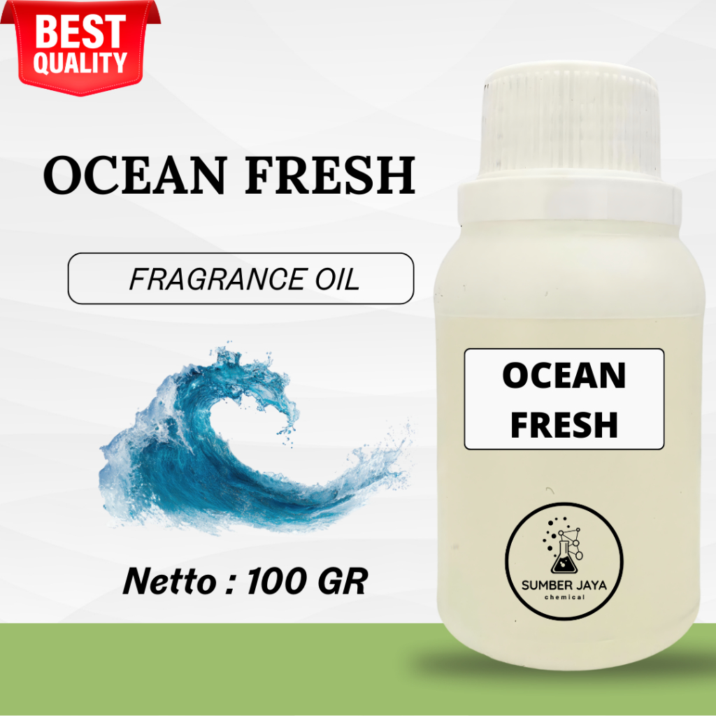 Jual Bibit Parfum Ocean Fresh Fragrance Oil 100 Gram | Shopee Indonesia