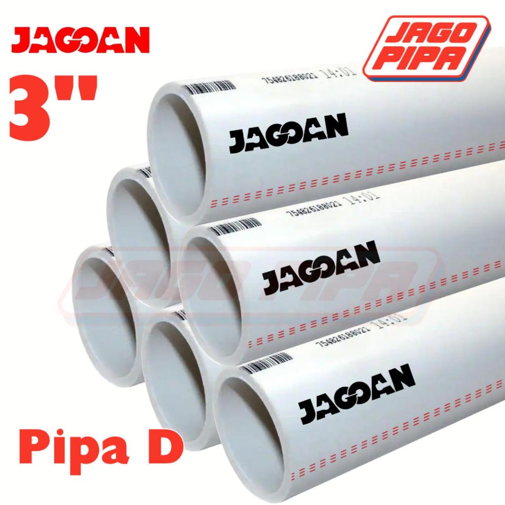 Jual Jagoan Pipa D 3 Inch PVC MOF 4 Meter Paralon Putih Pralon 3 ...
