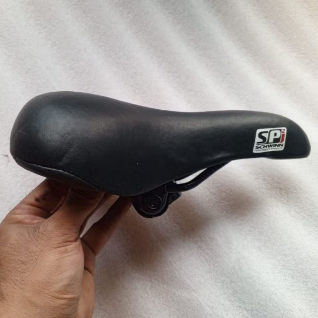 Jual SADDLE SCHWINN NOS LEATHER JOK SEPEDA EMPUK FIT FOR MTB FEDERAL ...