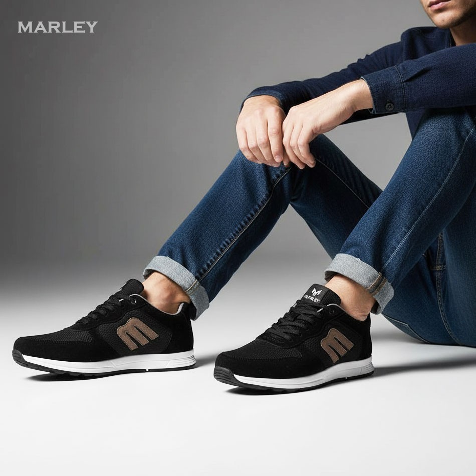 Jual Marley Cayden 021-01 Sepatu Sneakers Pria Olahraga Joging Lari ...