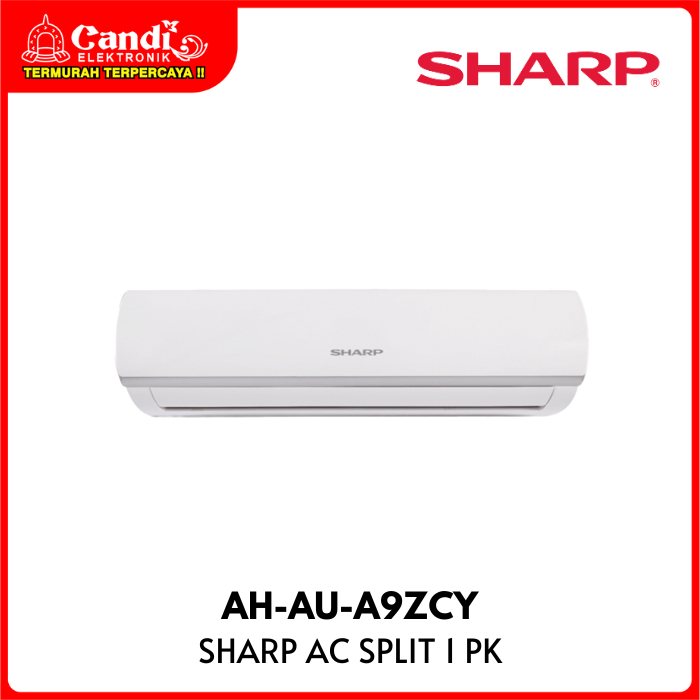 Jual SHARP Air Conditioner AC Split 1 PK Standard Turbo Cooling AH-AU ...