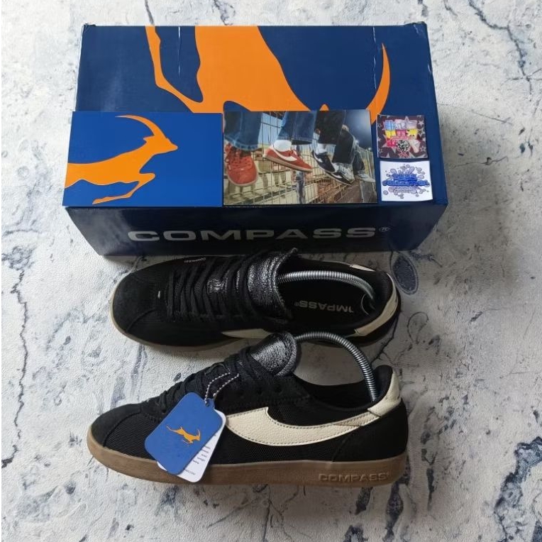 Jual Compass Tribune Black Gum | Shopee Indonesia