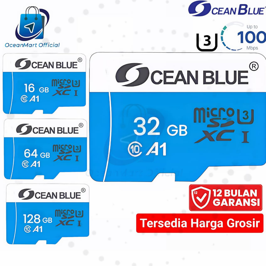 Jual Memory Card HP Micro SD Kartu Memori Kapasitas 8 16 32 64 128 GB ...