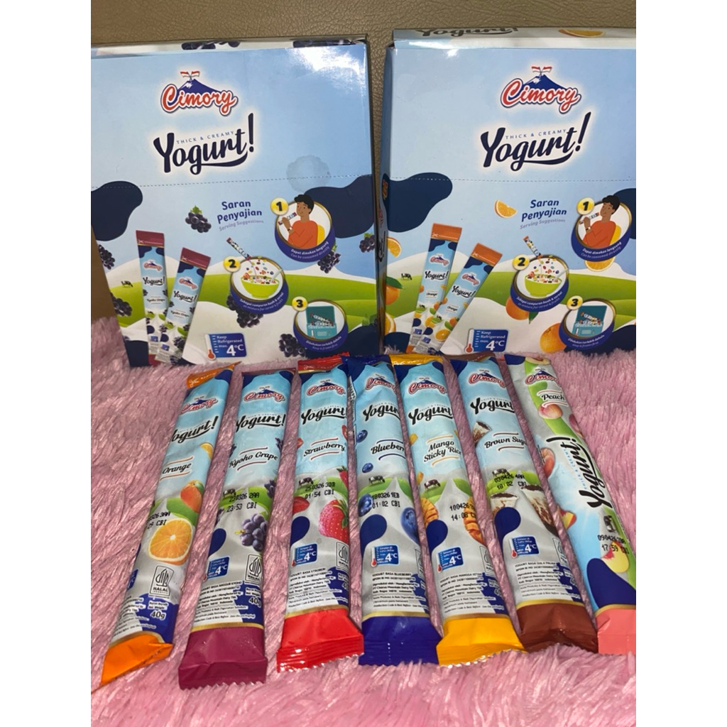 Jual Cimory Yogurt Stick - 1 Pack Isi 25pcs x 40gr - Cemilan sehat ...