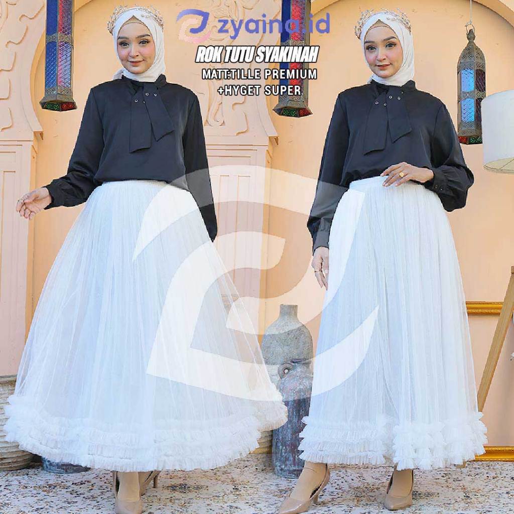 Jual ROK TUTU TIGA LAPIS SYAKINAH --ROK TUTU TIGA REMPEL-- ROK TUTU ...