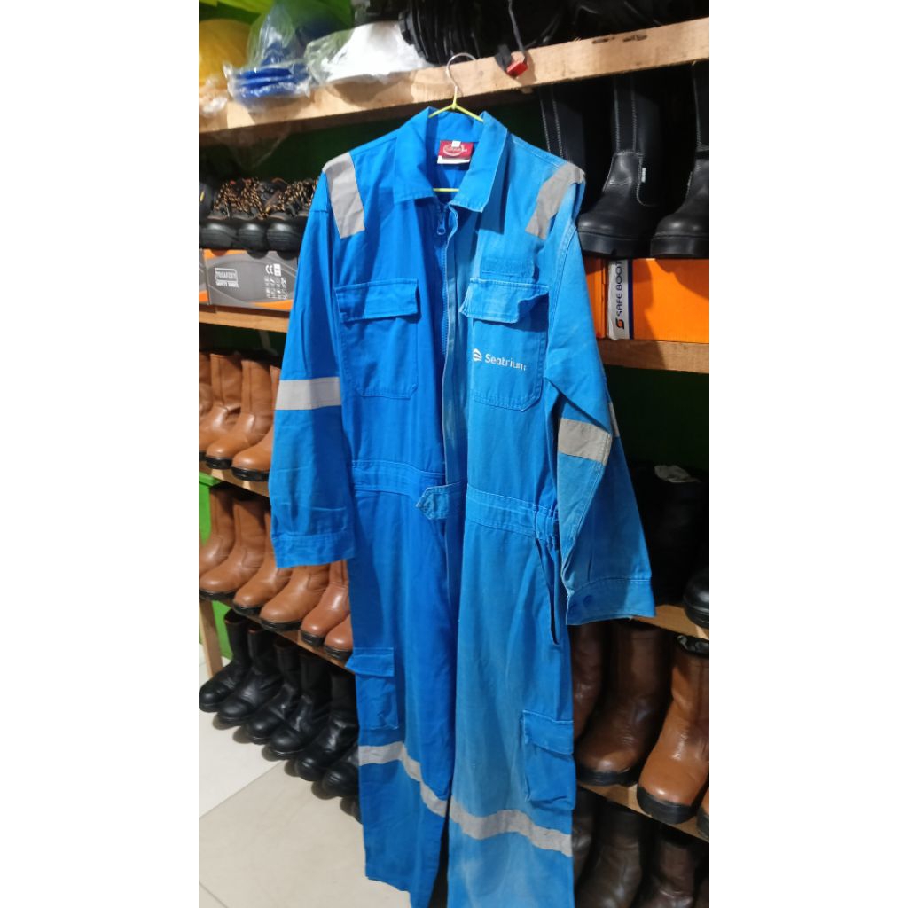Jual WEARPACK COVERALL SECOND BAHAN AMERICAN DRILL TEBAL,COCOK BUAT ...
