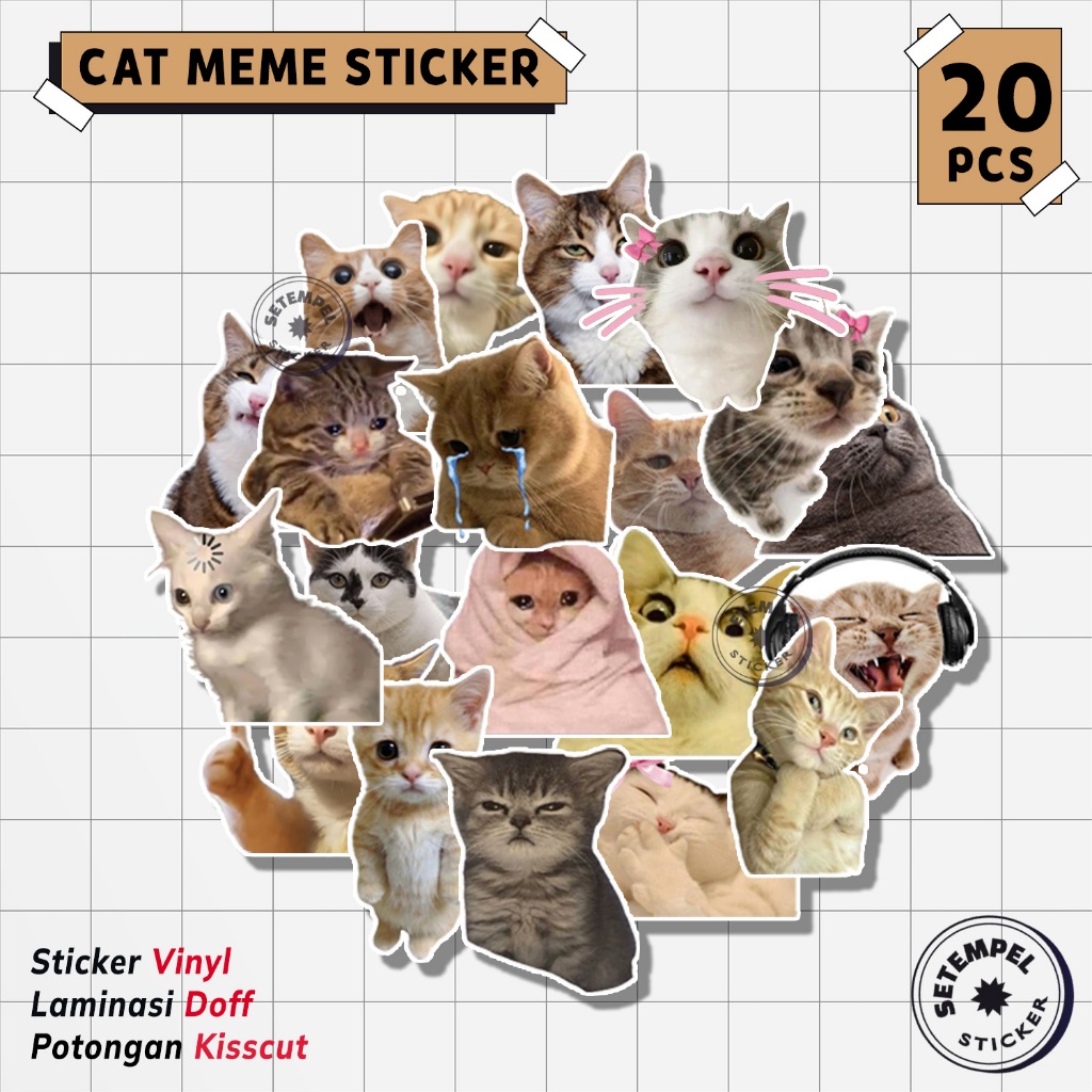 Jual Sticker Meme Terlengkap & Harga Terbaru April 2026 | Shopee Indonesia
