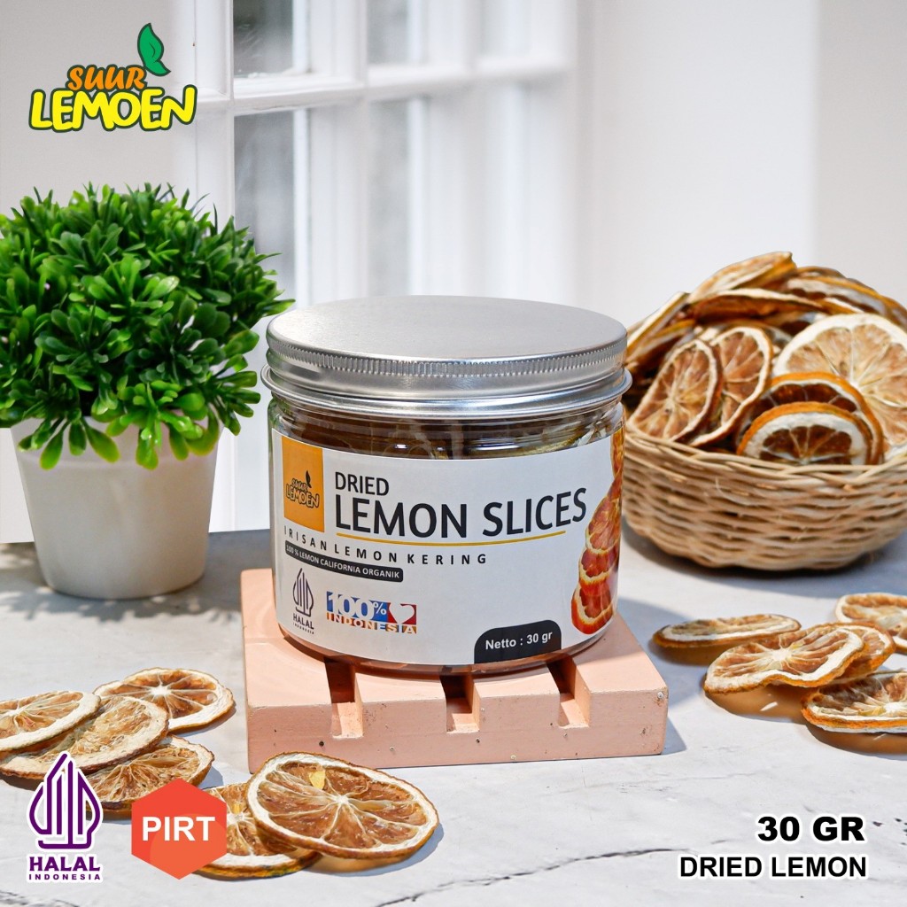 Jual Suur Lemoen Dried Lemon Slice / Lemon Kering Premium 30 Gram ...