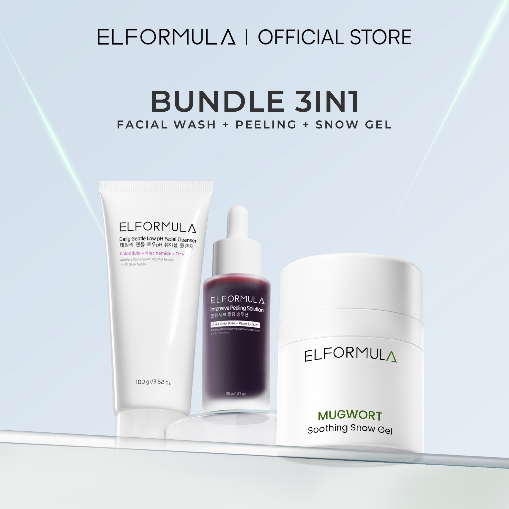 Jual ELFORMULA Intensive Care Bundle 3in1 - Daily Gentle Low pH Facial ...