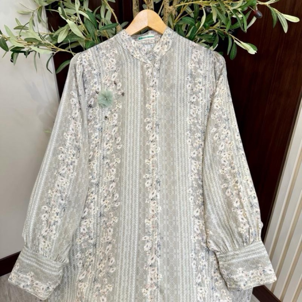Jual RH COL - Simora Dress Raya 2026 Bahan Jaguard Twill Variasii Payet ...