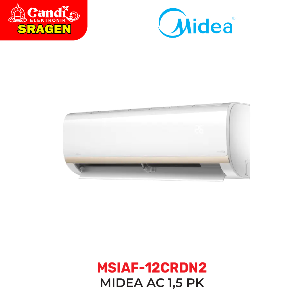 Jual MIDEA AC Split 1,5 PK INVERTER TURBO COOL - MSIAF-12CRDN2 | Shopee ...