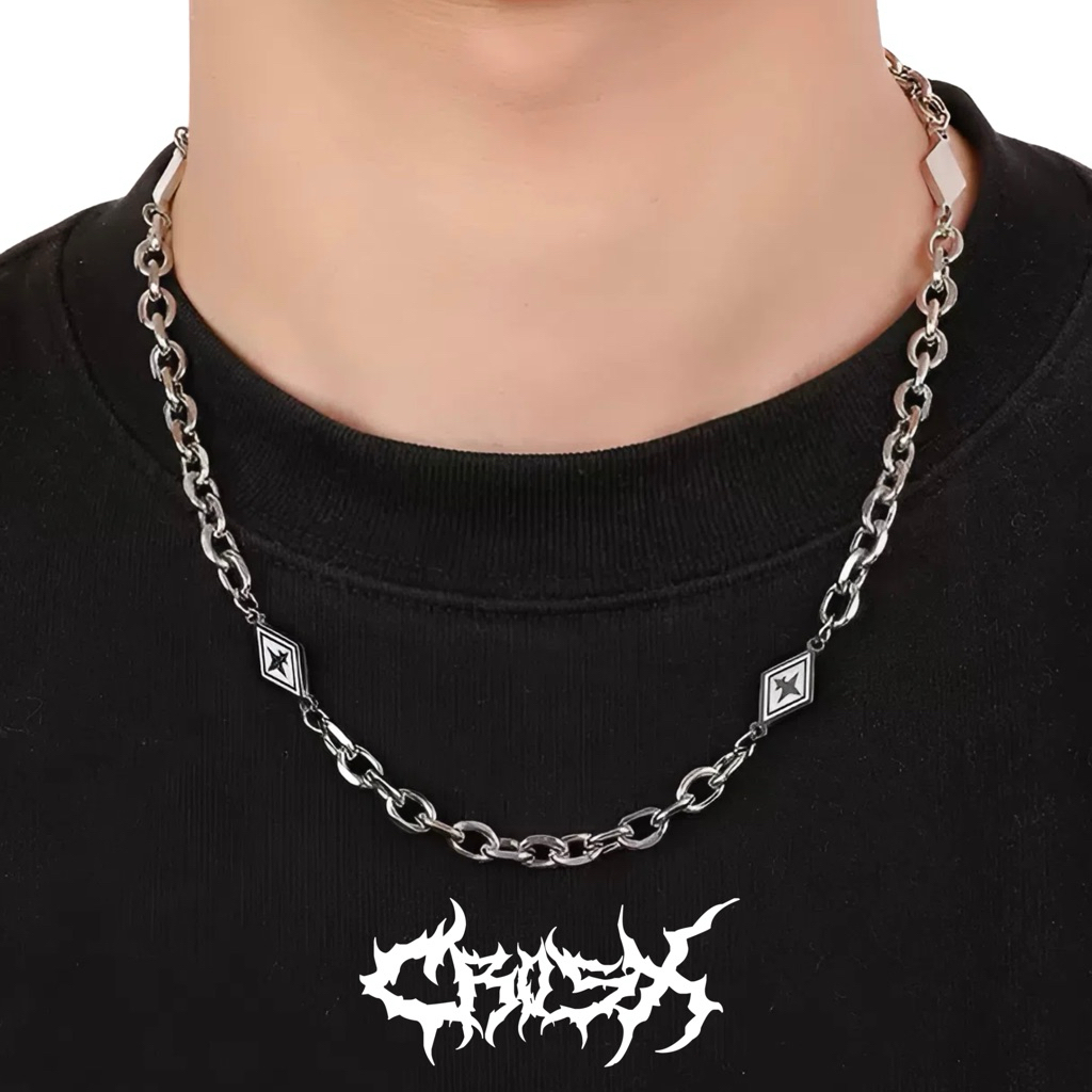 Jual ASM NECKLACE / STAR CROSS NECKLACE KALUNG BINTANG KALUNG SALIB ...