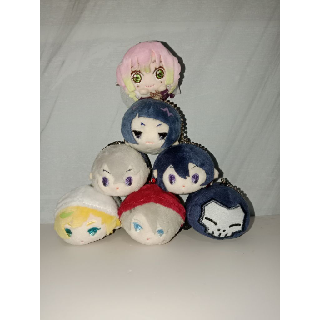 Jual (Ready) mamekororin mochi mascot mini merch plush ori anime demon ...
