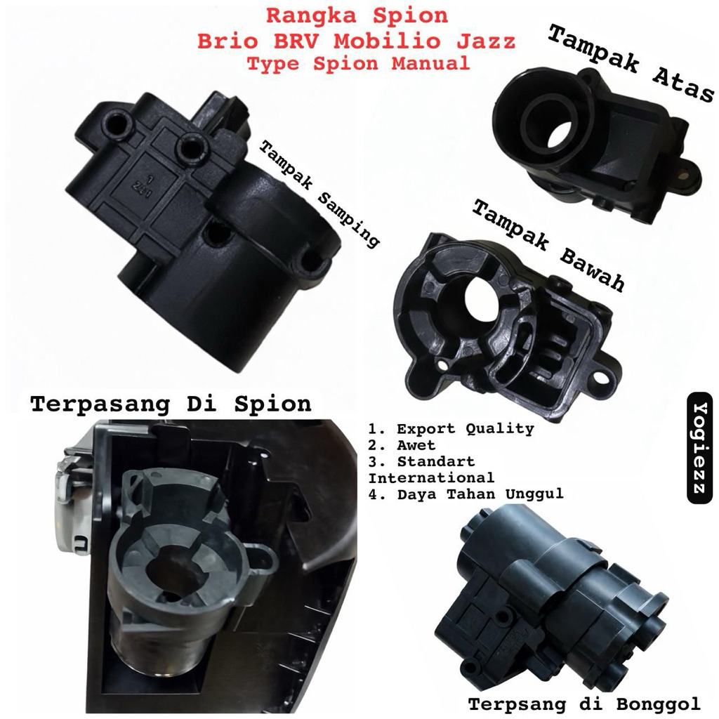 Jual Rangka spion bracket spion honda mobilio rs brio rs mobilio brv ...