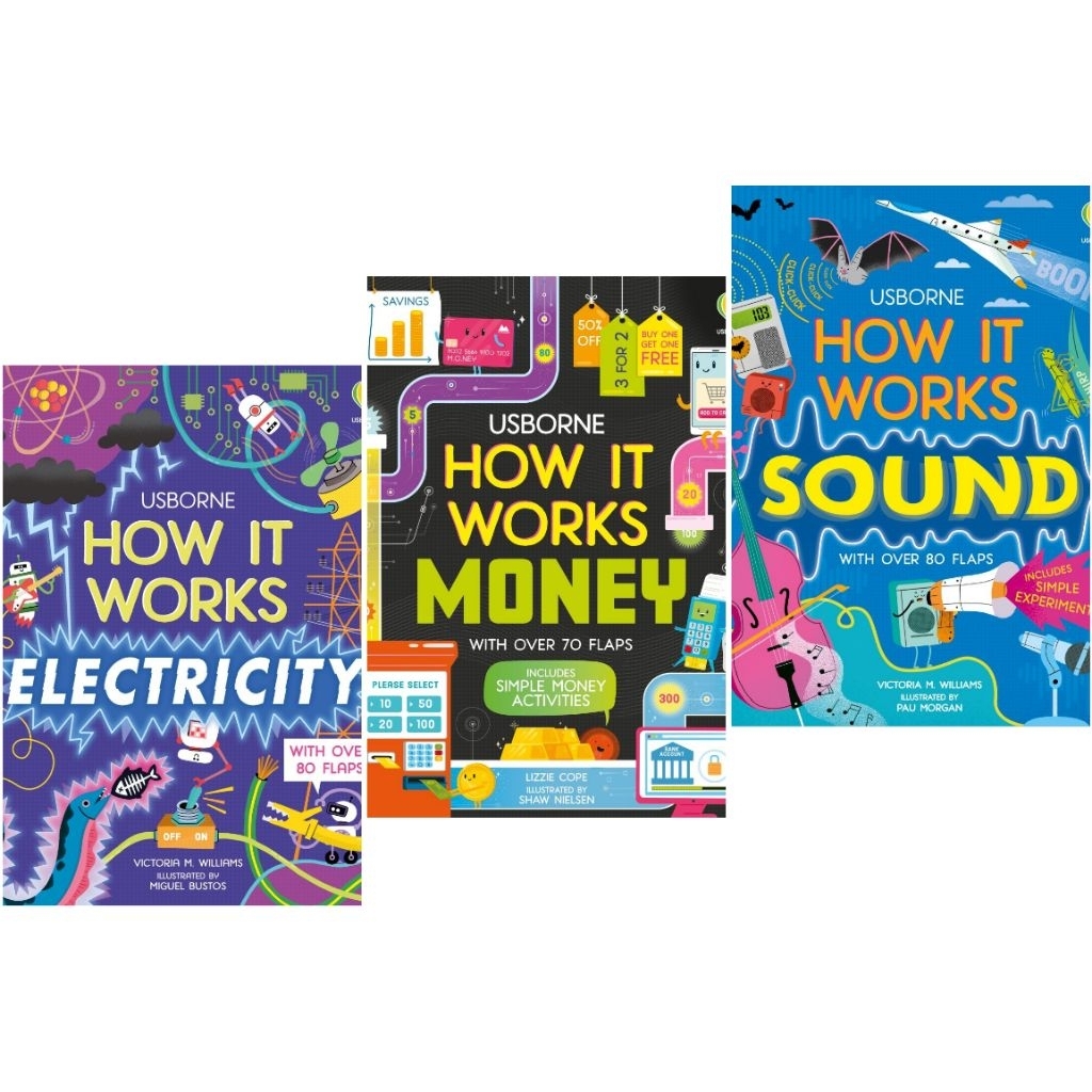 Jual Usborne Lift-the-flap How it Works series: Electricity, Money ...