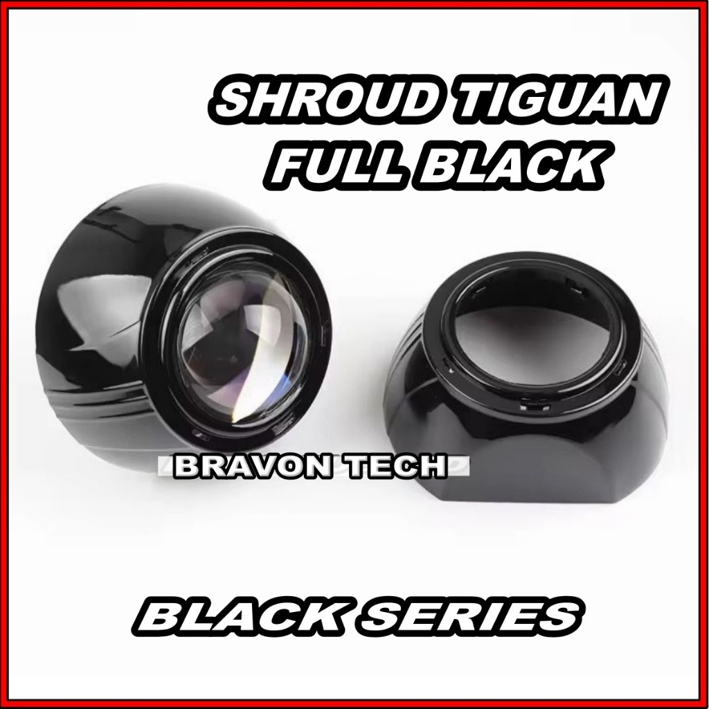 Jual Ring Shroud Tiguan 3 inch Black Series Hitam Full Ring Tiguan ...