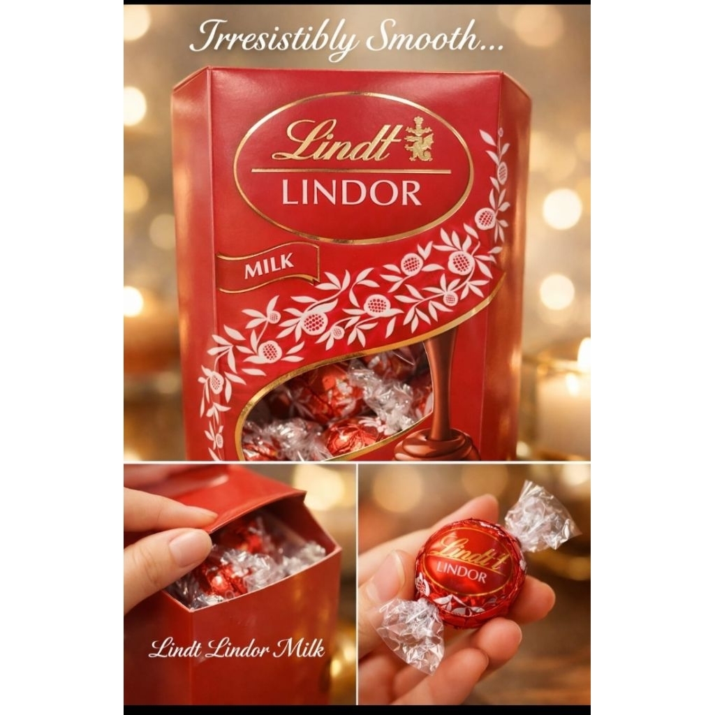 Jual Lindt Lindor Assorted Swiss Chocolate 200 gr | Shopee Indonesia