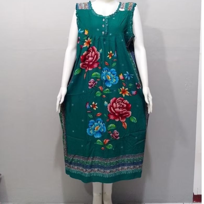 Jual DASTER YUKENSI KOREA LD 115 MOTIF BUNGA PELANGI - DASTER BATIK ...