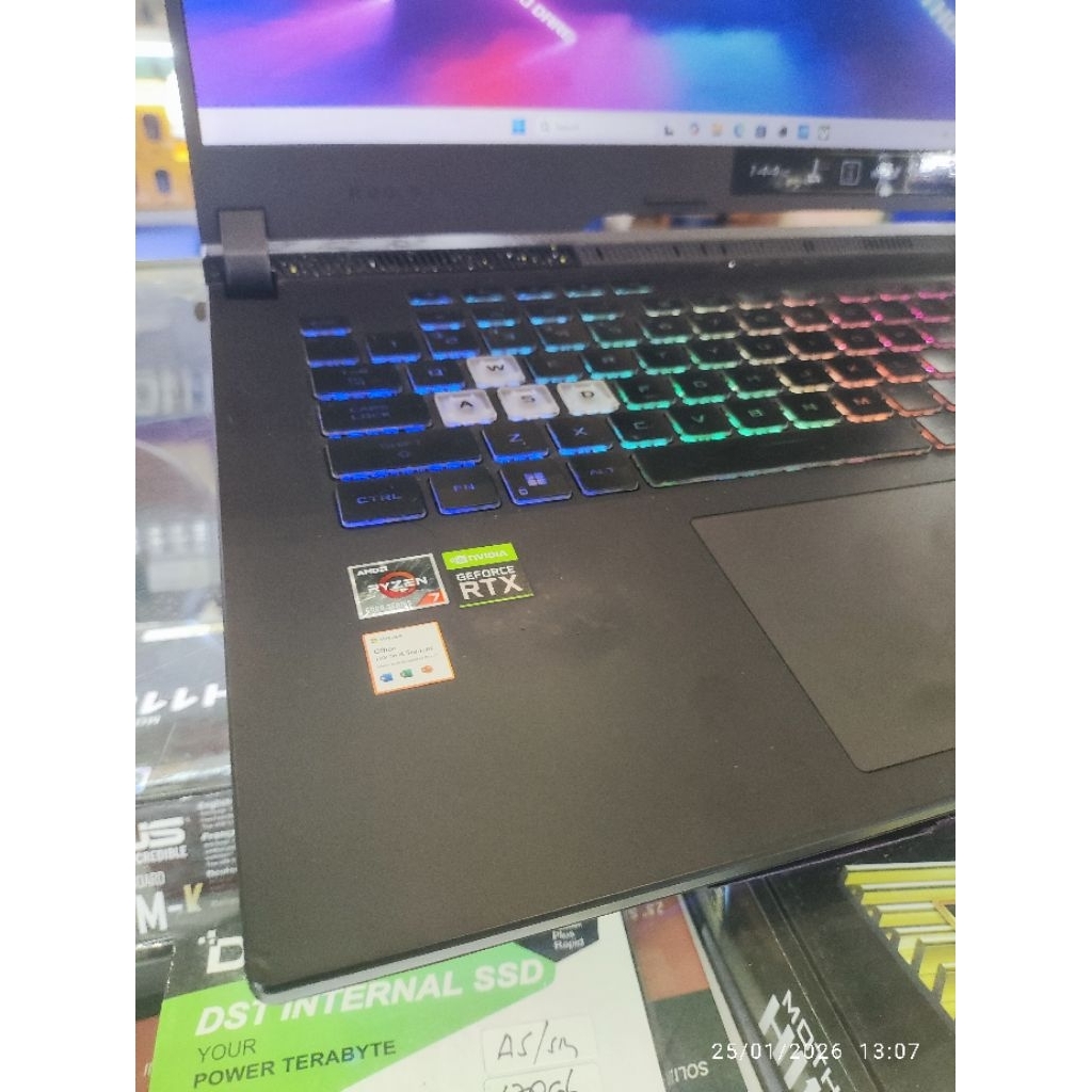 Jual Asus ROG Strix G513RC Ryzen 7-6800H Ram 16GB SSD 512GB RTX 3050 ...
