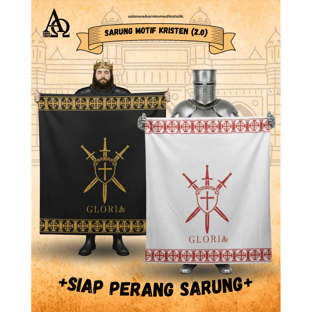 Jual Sarung Motif Kristen 2.0 Gloria A&O | Shopee Indonesia