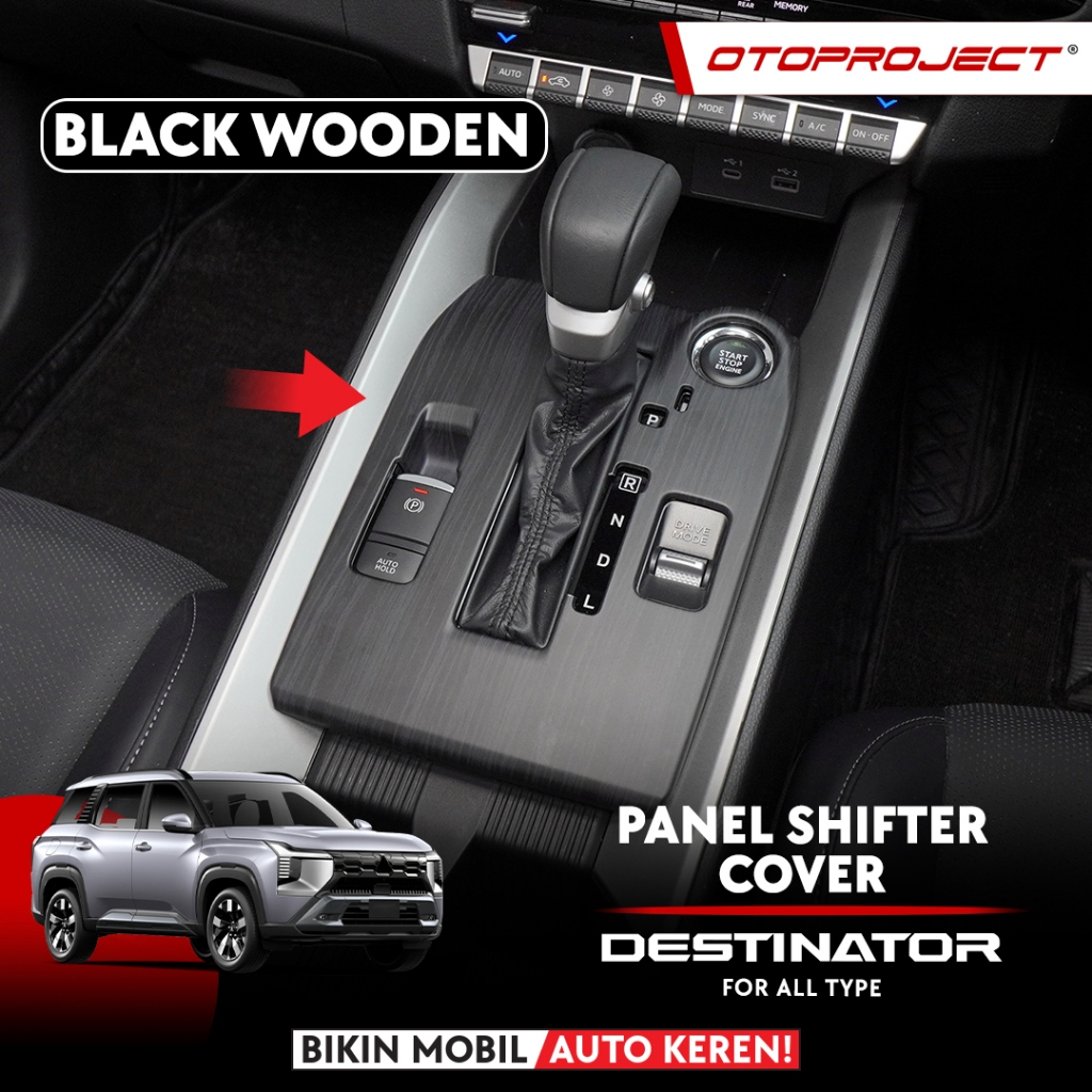 Jual Otoproject - Panel Shifter Destinator | Cover Perseneling ...