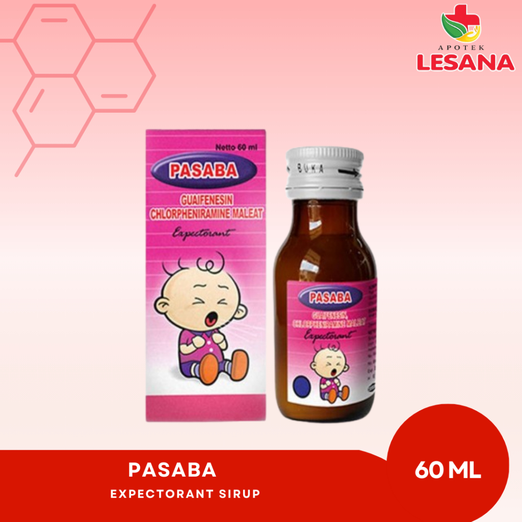 Jual PASABA Expectorant sirup 60ml | Shopee Indonesia