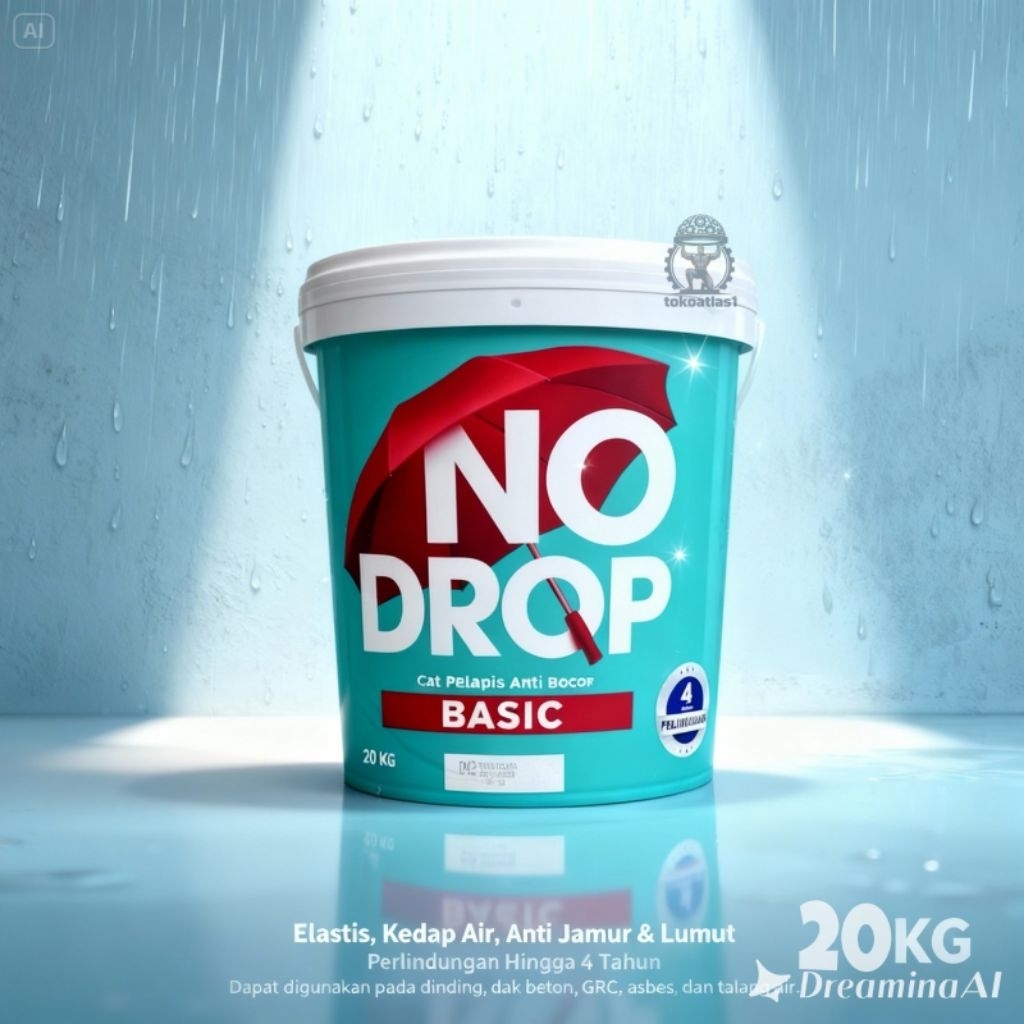 Jual No Drop Basic 20Kg — Cat Pelapis Anti Bocor Premium | Kedap Air ...
