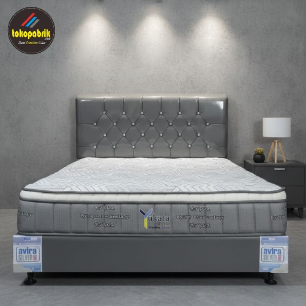 Jual Springbed Yukata Premium T28 Springbed Yukata Plushtop 160x200 ...